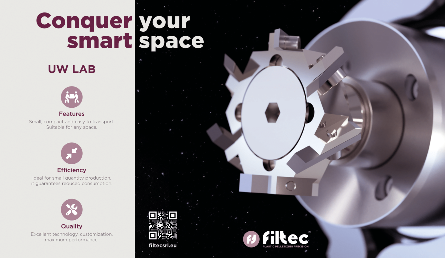 Filtec Underwater UW LAB: Conquer your smart space - Filtec